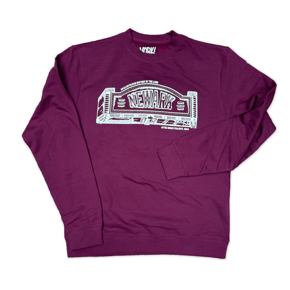 Newark Illustrated History Crewneck – The Nork! Project Newark Illustrated History Crewneck – The Nork! Project